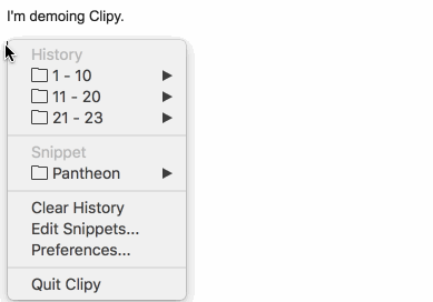 Clipy: The Best Clipboard App for OS X - David Needham